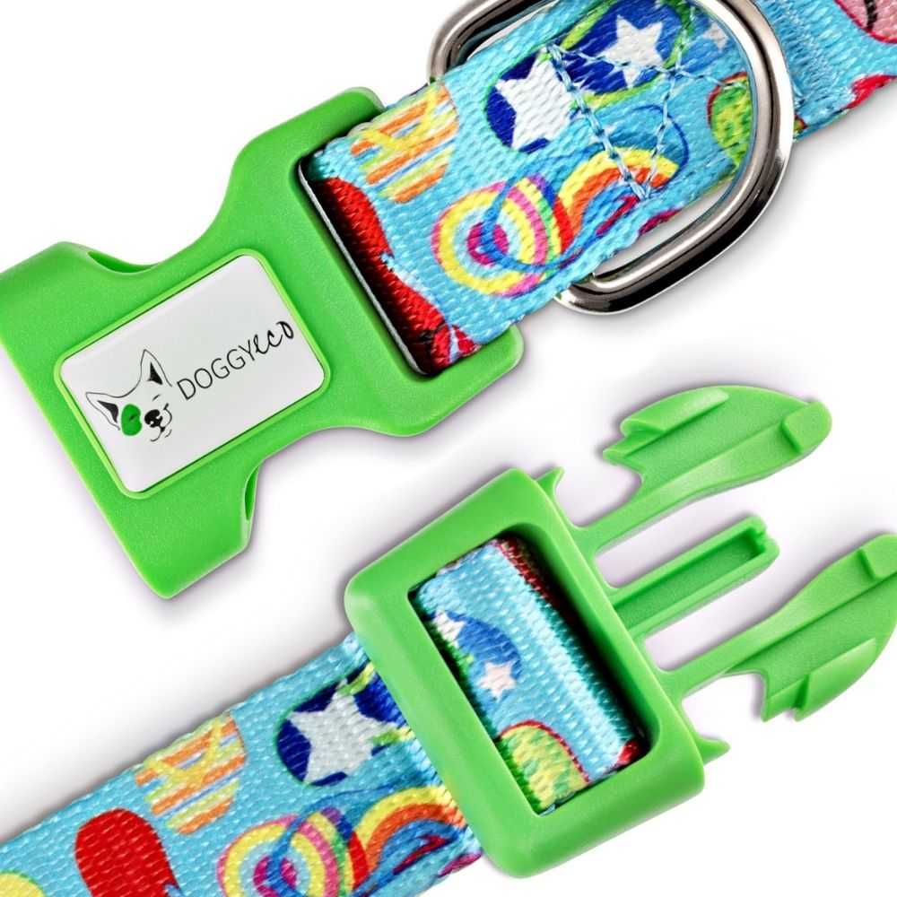 Eco Friendly Dog Collar "Bondi" Made From Recycled Plastic – noodmood